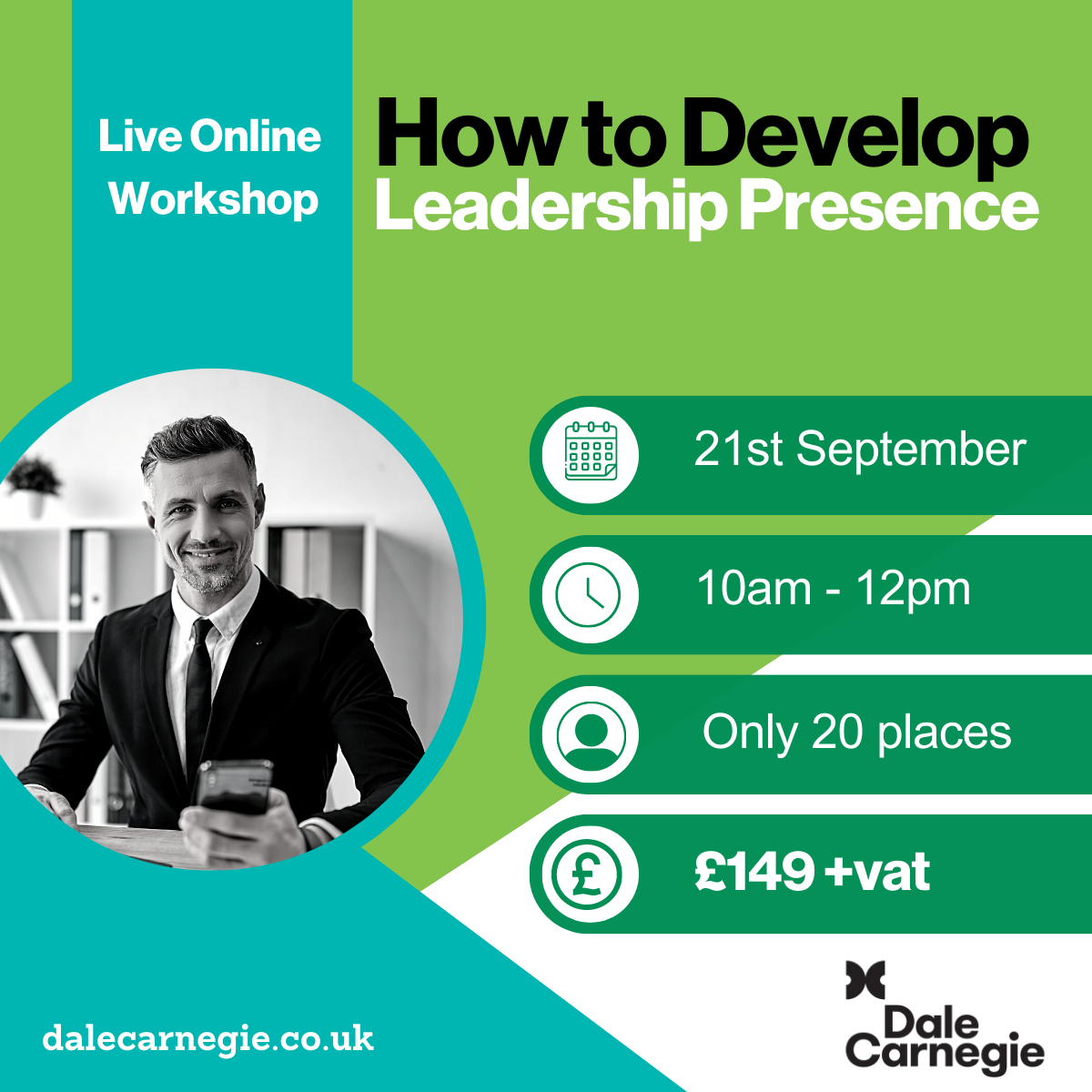 10 Ways to Develop Your Leadership Presence - dalecarnegie.com